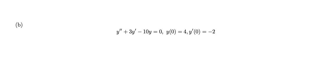 Solved Convert the given second order IVP to a system of | Chegg.com