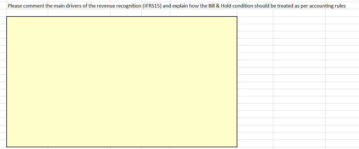Solved Please comment the main drivers of the revenue | Chegg.com
