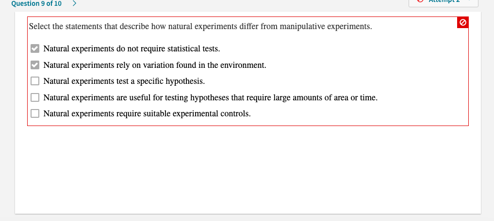 Solved Select the statements that describe how natural | Chegg.com