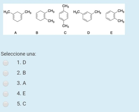 Solved Which compound of molecular formula C8H10 produces 3 | Chegg.com