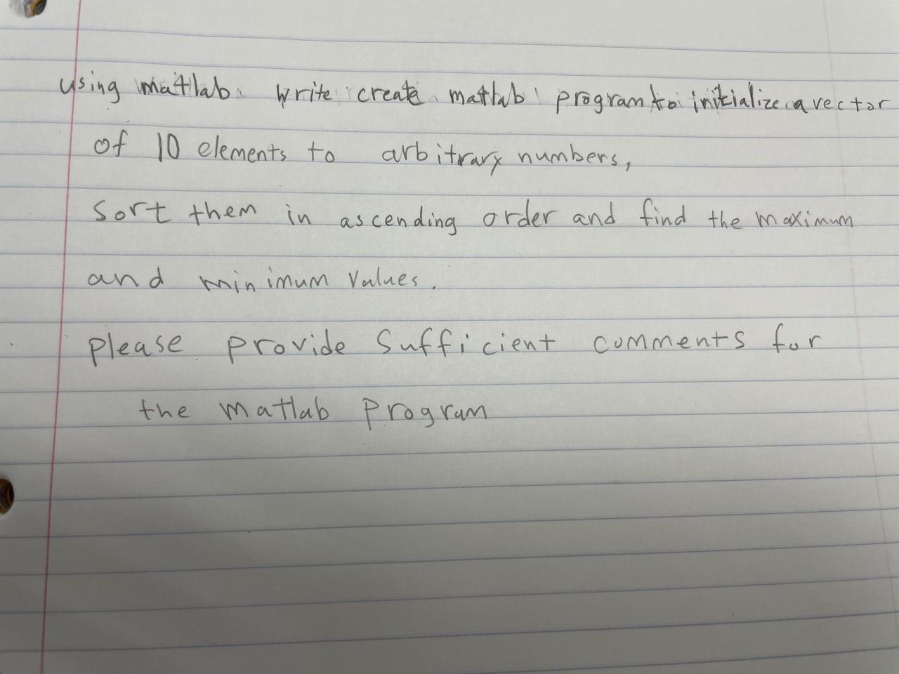 Solved Using Matlab Write Create Mattlab Program To 4632