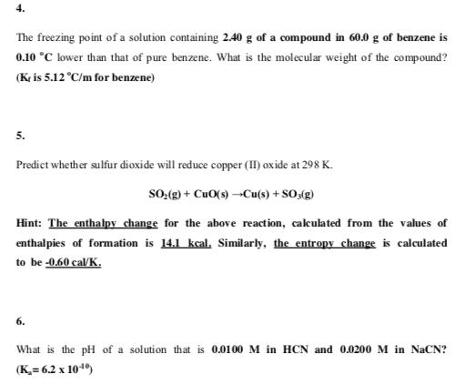 Solved 1. Calculate E (standard cell potential), E (cell | Chegg.com