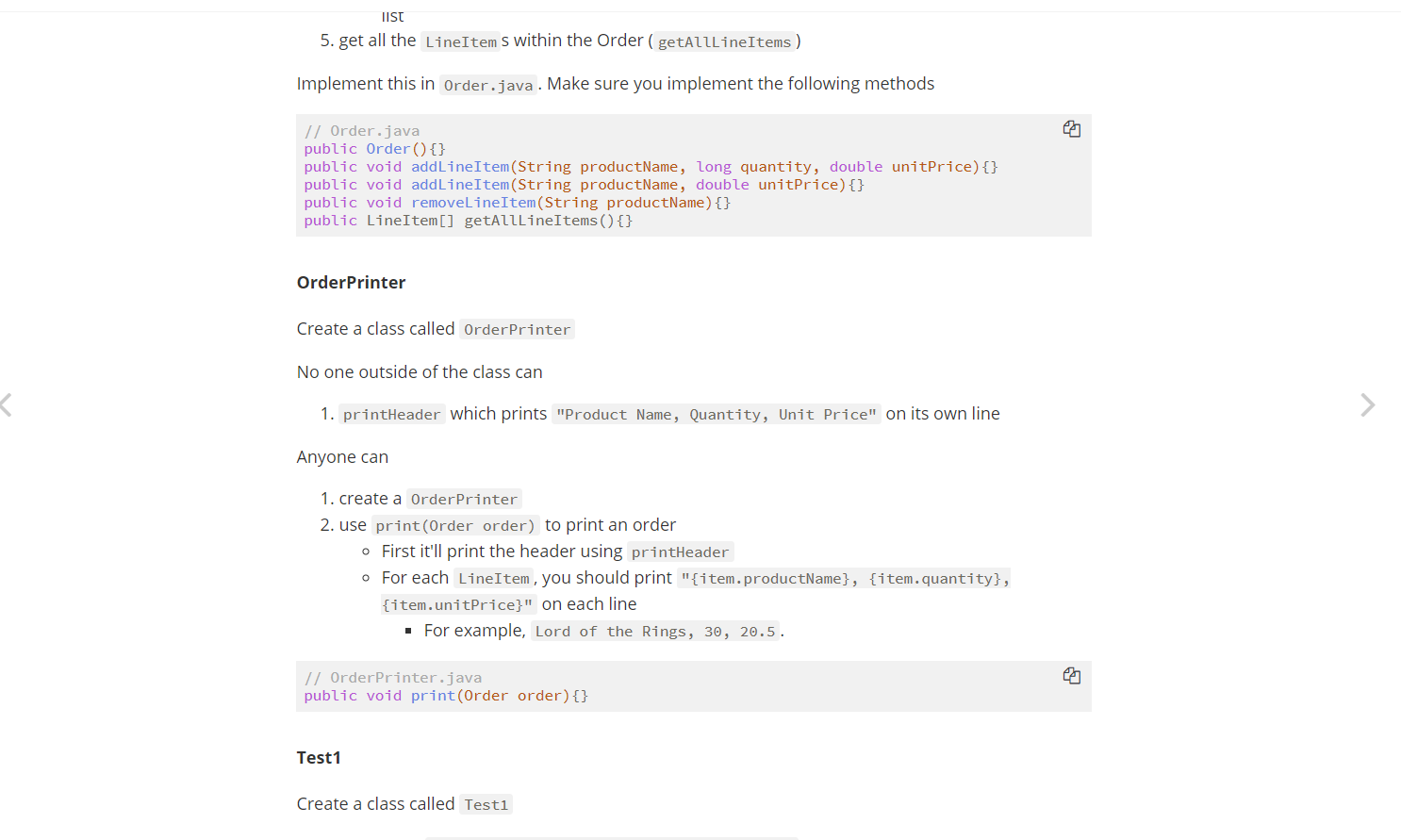 Solved Question 1 - Shopping Cart Calculator After a long | Chegg.com