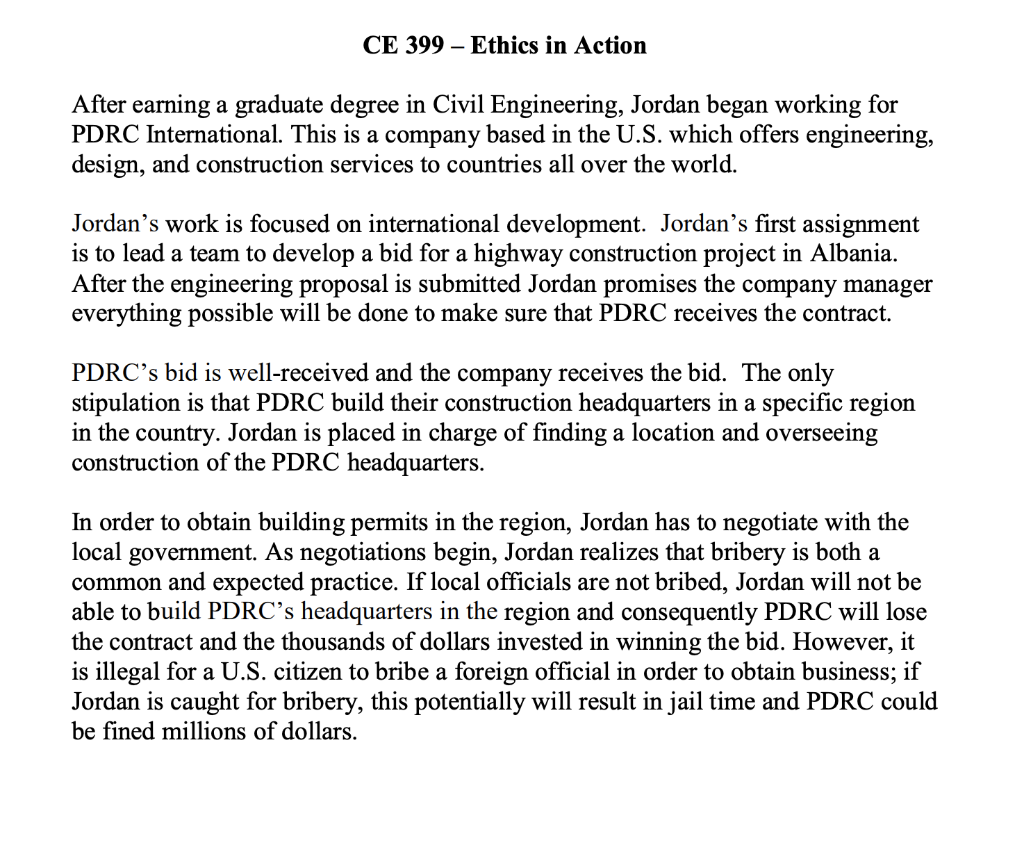 Solved After earning a graduate degree in Civil Engineering, | Chegg.com