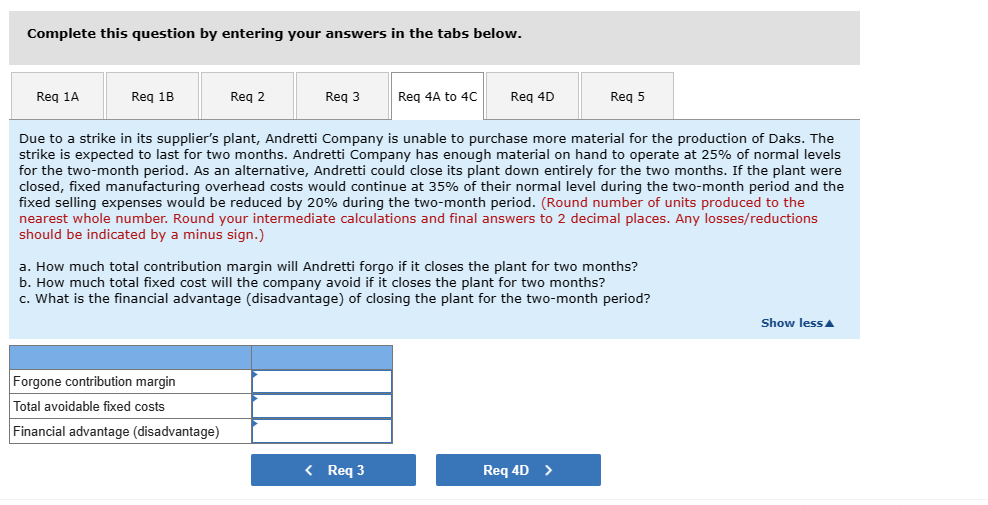 Problem 6-18 (Algo) Relevant Cost Analysls In a | Chegg.com