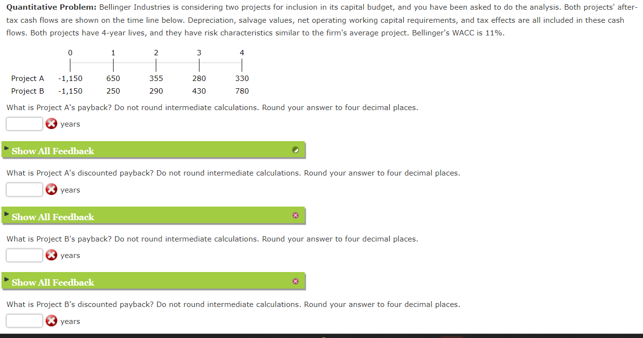 Solved Quantitative Problem: Bellinger Industries is | Chegg.com