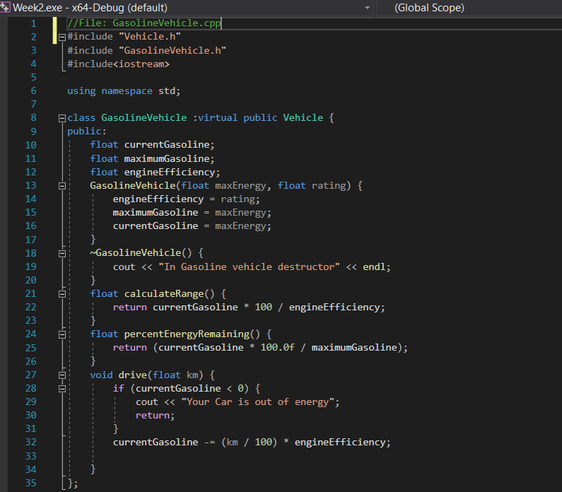 CST8219 – C++ Programming Lab 7 Steps: Take your | Chegg.com