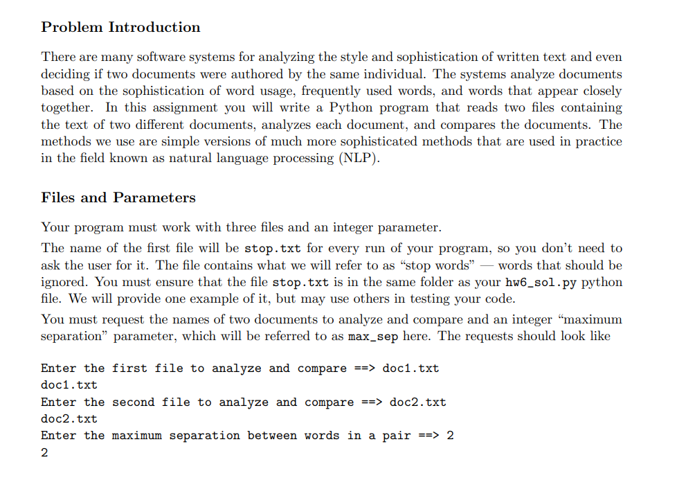 Problem Introduction There are many software systems | Chegg.com