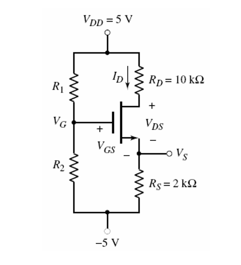 Solved *For the circuit below, if R1=1k ohm, R2=4kohm, | Chegg.com