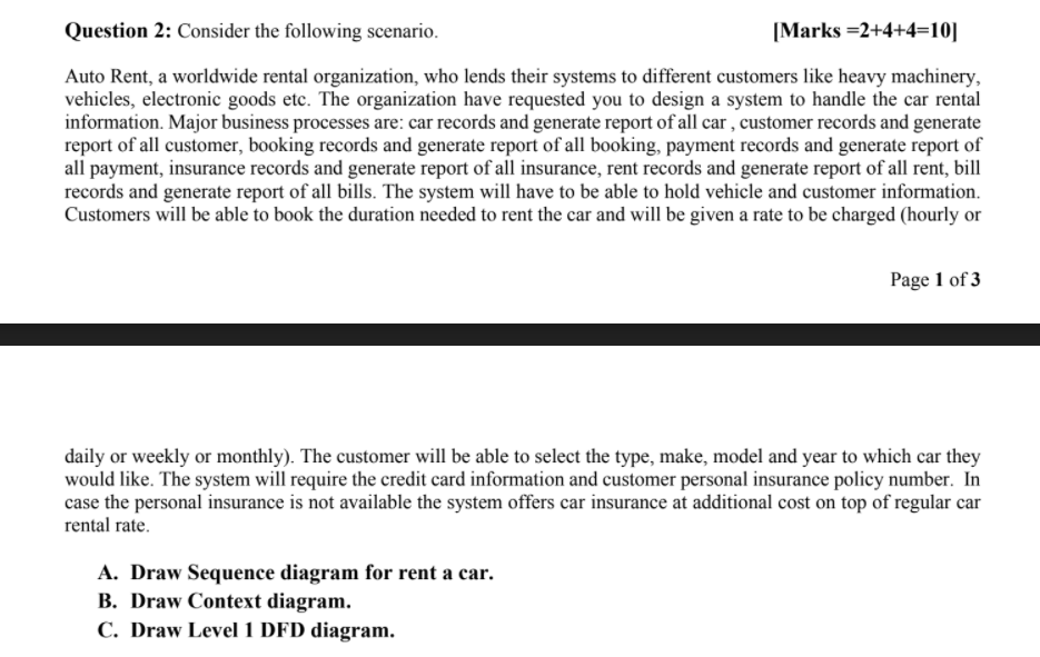 Solved Subject : Software Engineering Concepts | Chegg.com