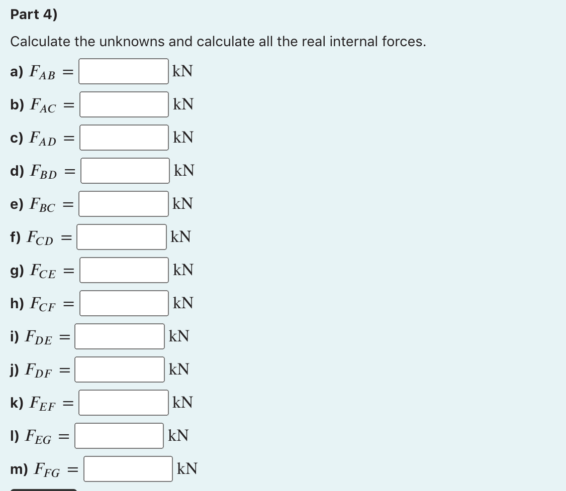Solved Week 4 Question 3 Using The Force Method Determine