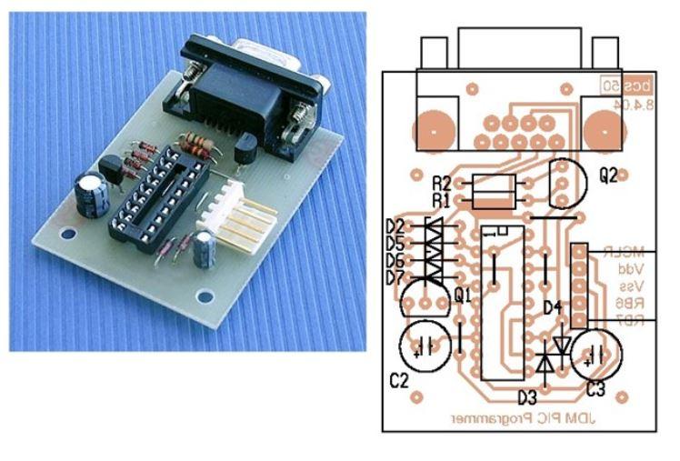 Solved create a PCB layout for JDM PROGRAMMER FOR | Chegg.com