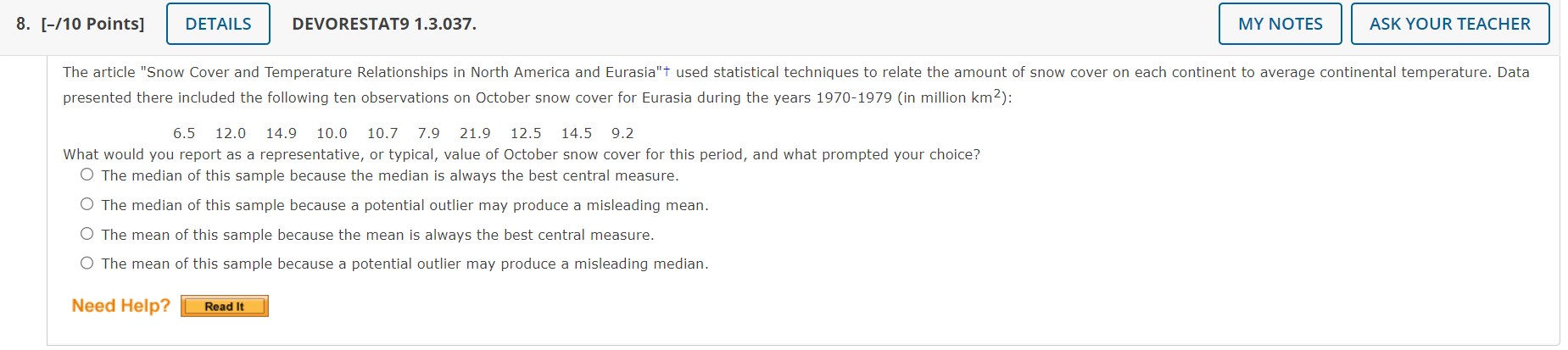 Solved following observations. | Chegg.com