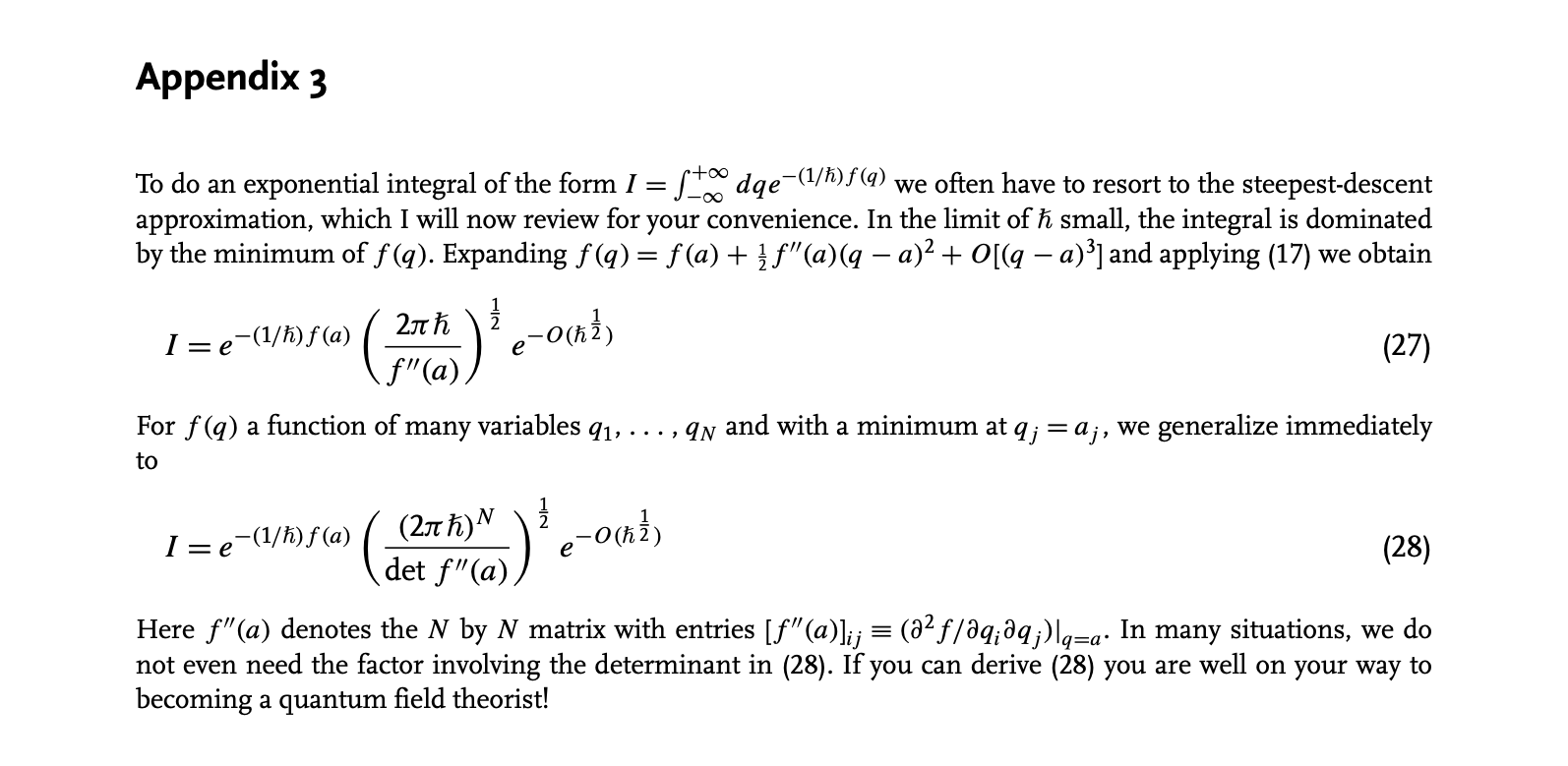 Solved To do an exponential integral of the form | Chegg.com