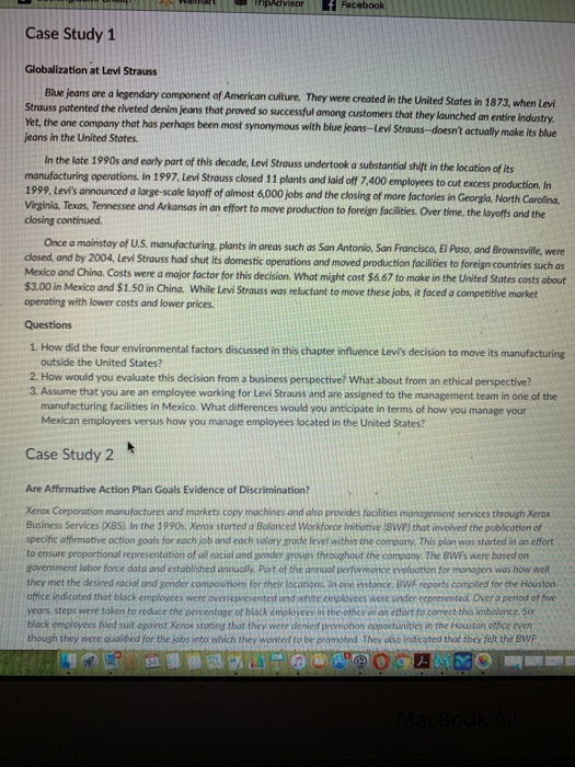 Solved CASE STUDIES FOR CHAPTERS 2 AND 3 Submit Assignment | Chegg.com