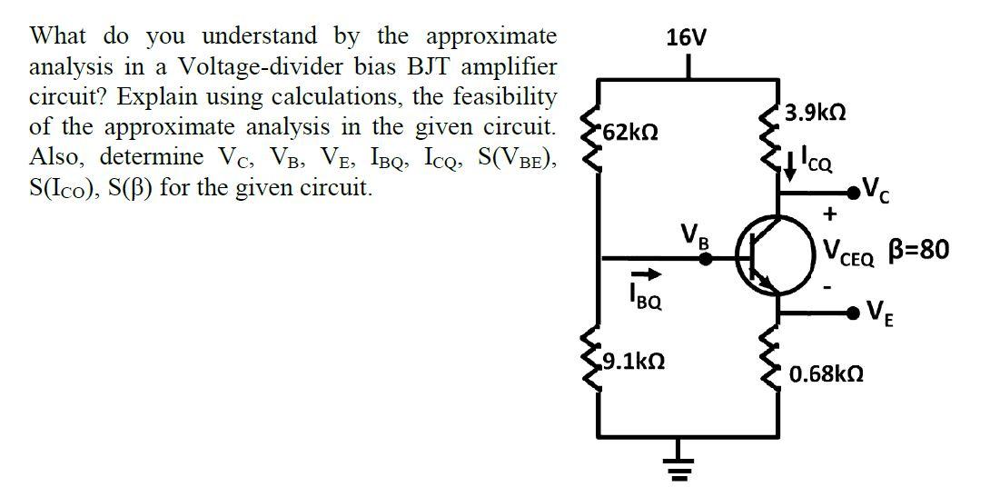 Solved 16V What do you understand by the approximate | Chegg.com