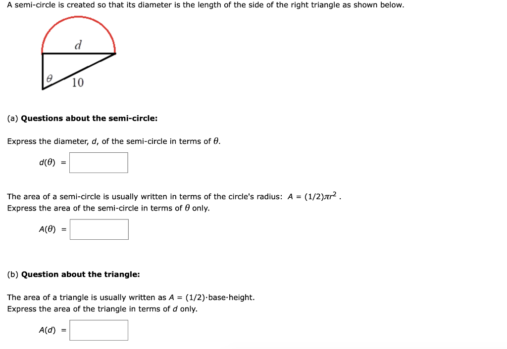 Solved A Semi circle Is Created So That Its Diameter Is The Chegg solved-a-semi-circle-is-created-so-that-its-diameter-is-the-chegg