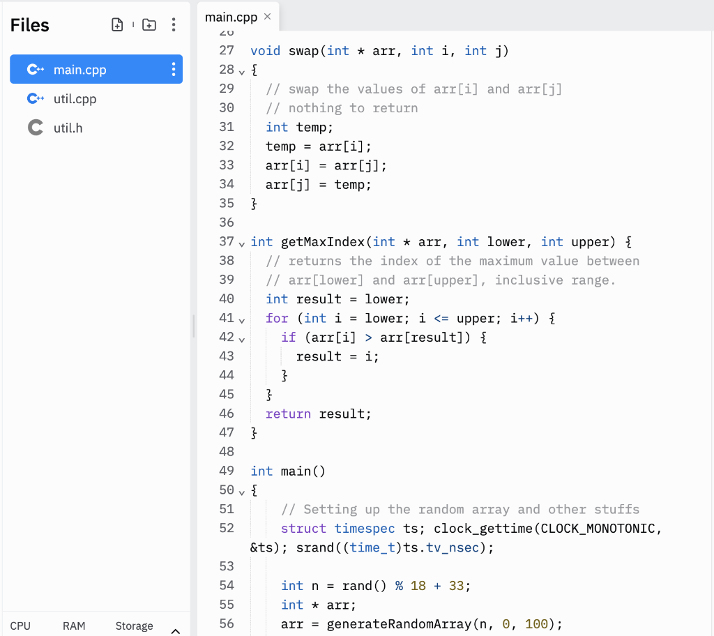 Solved Files 「日 C Main Cpp C Util Cpp Util H Main Cpp