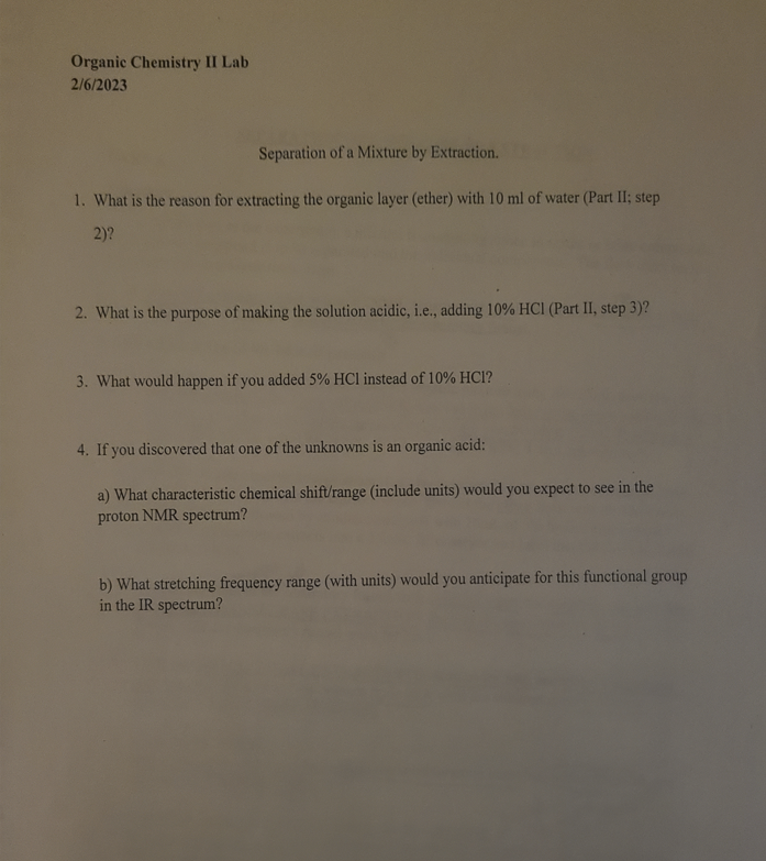 Solved PART A Procedure: In this part of the experiment, a | Chegg.com