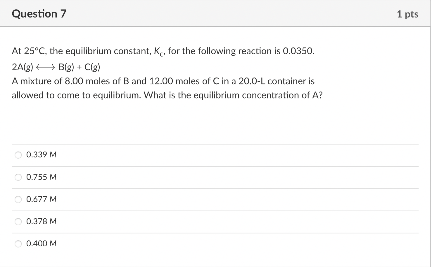 Solved At 25∘C, the equilibrium constant, Kc, for the | Chegg.com