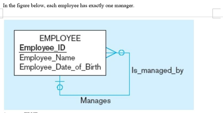 Solved In the figure below, each employee has exactly one | Chegg.com