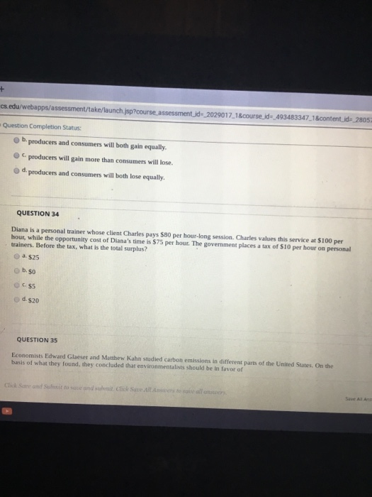 Solved cs edu/webapps/assessment/take/launch jsp?course | Chegg.com
