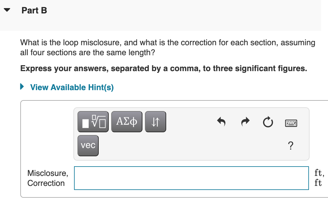 Solved A differential leveling loop began and closed on BM | Chegg.com