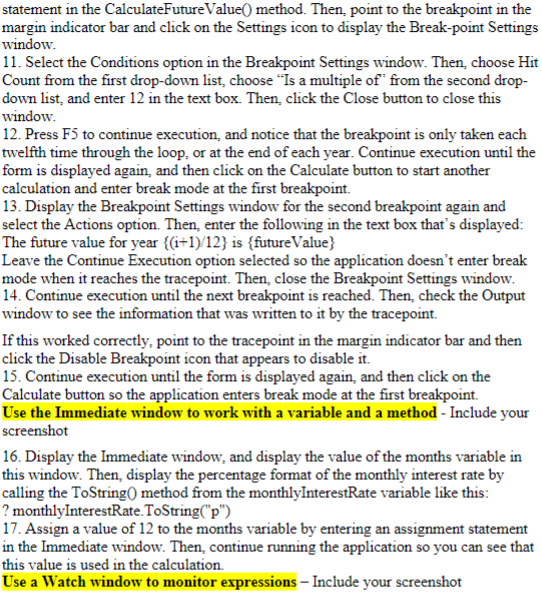 Solved On Week 4 In this exercise, you'll step through an | Chegg.com