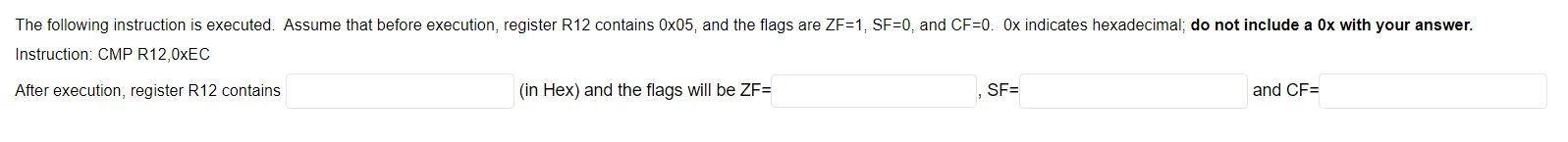 Assume that the instruction pointer, EIP, initially | Chegg.com