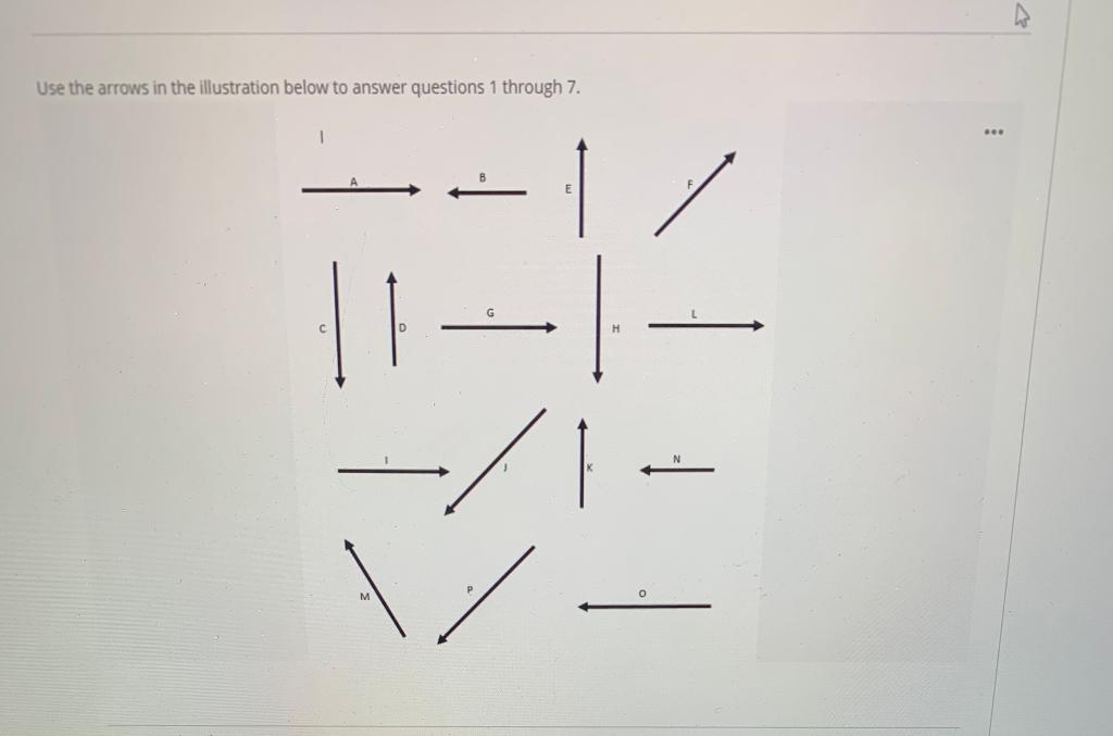 Solved Use the arrows in the illustration below to answer | Chegg.com