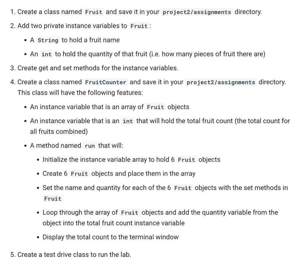 Solved 1. Create a class named and save it in your | Chegg.com