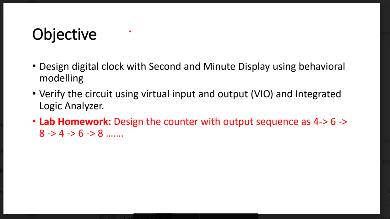 Solved - Design digital clock with Second and Minute Display | Chegg.com