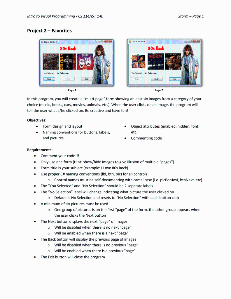 Solved Hi please help me with this project, please provide | Chegg.com