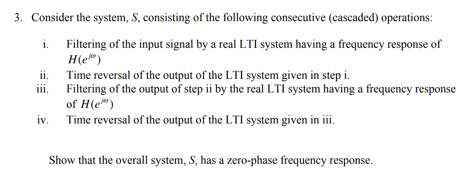 Solved Consider the system, S, consisting of the following | Chegg.com
