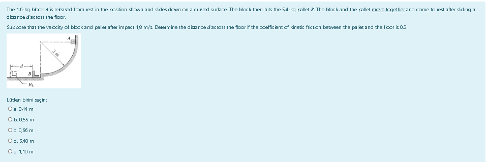 Solved The 1,6-kg block A is released from rest in the | Chegg.com Solved The 1,6-kg block A is released from rest in the | Chegg.com