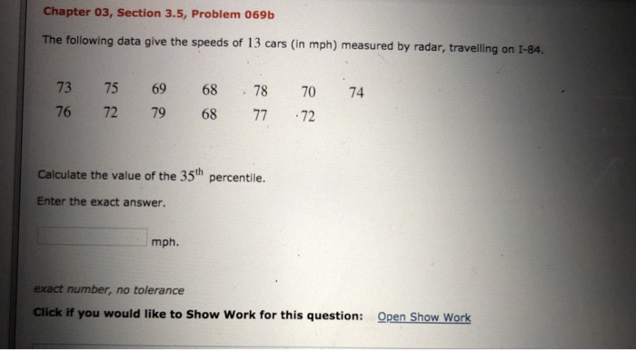 Solved Chapter 03, Section 3.5, Problem 069b The following | Chegg.com