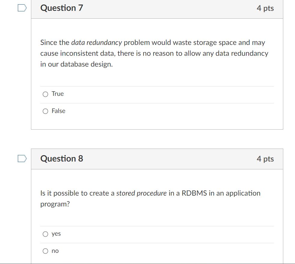 Solved Since the data redundancy problem would waste storage | Chegg.com