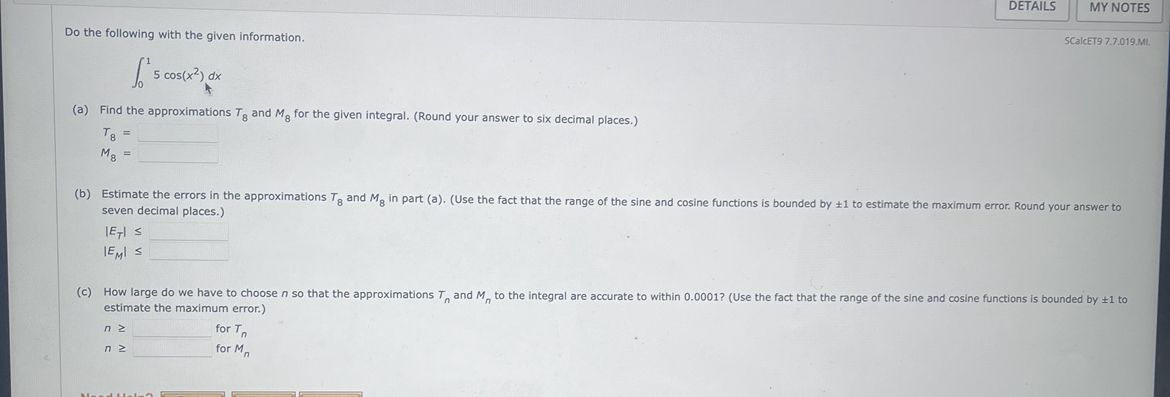 Solved Do ﻿the following with the given | Chegg.com