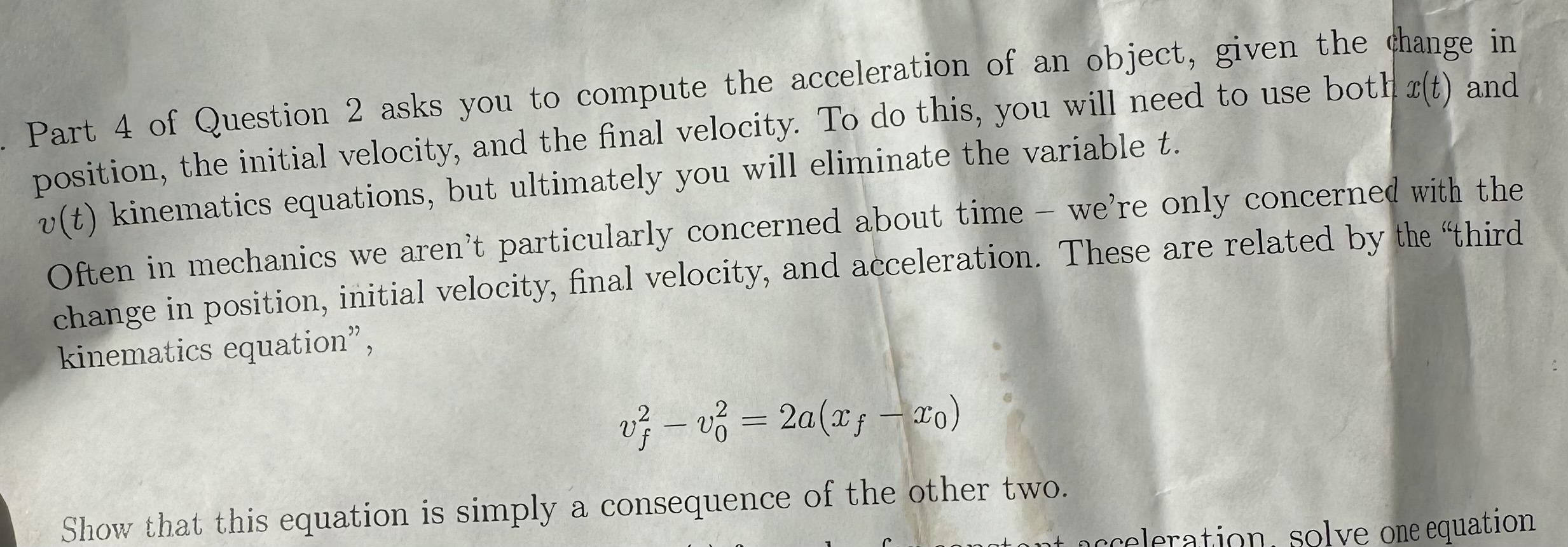 Solved Part 4 ﻿of Question 2 ﻿asks you to compute the | Chegg.com