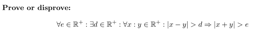 Solved Prove or disprove: | Chegg.com