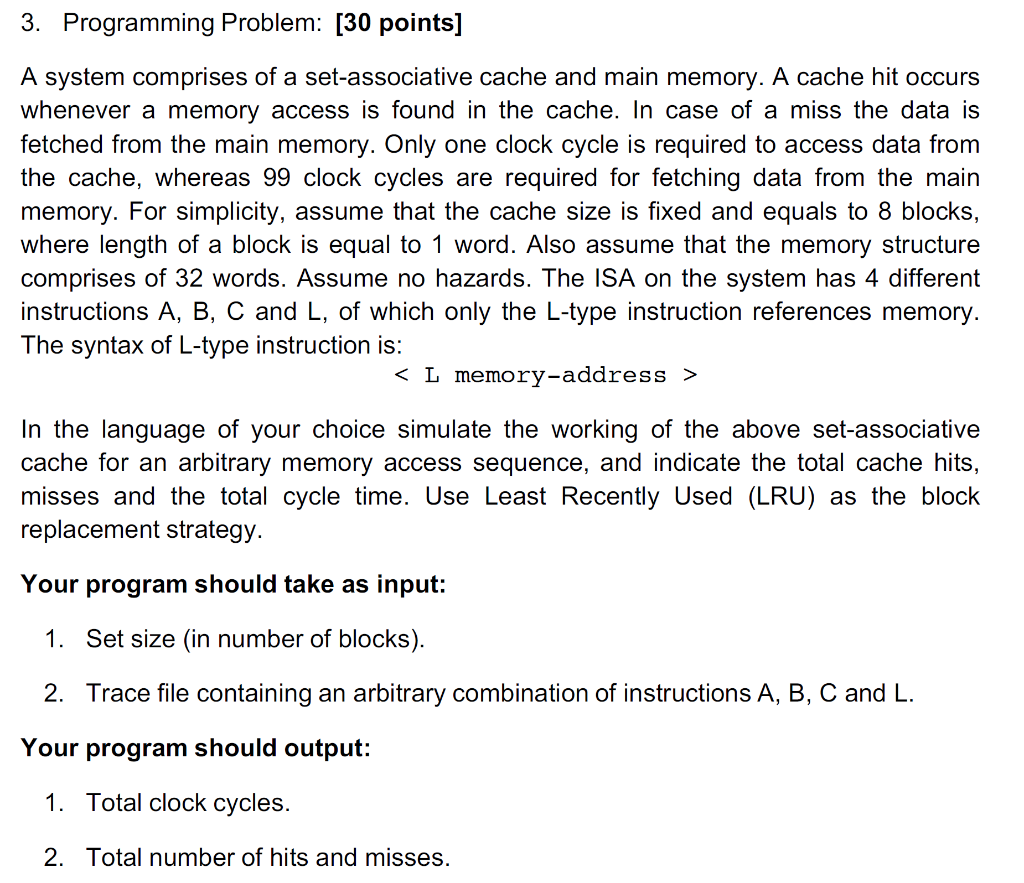 Solved Related Computer Organization Design Chapter Large Fast Exploiting Memory Hierarchy 