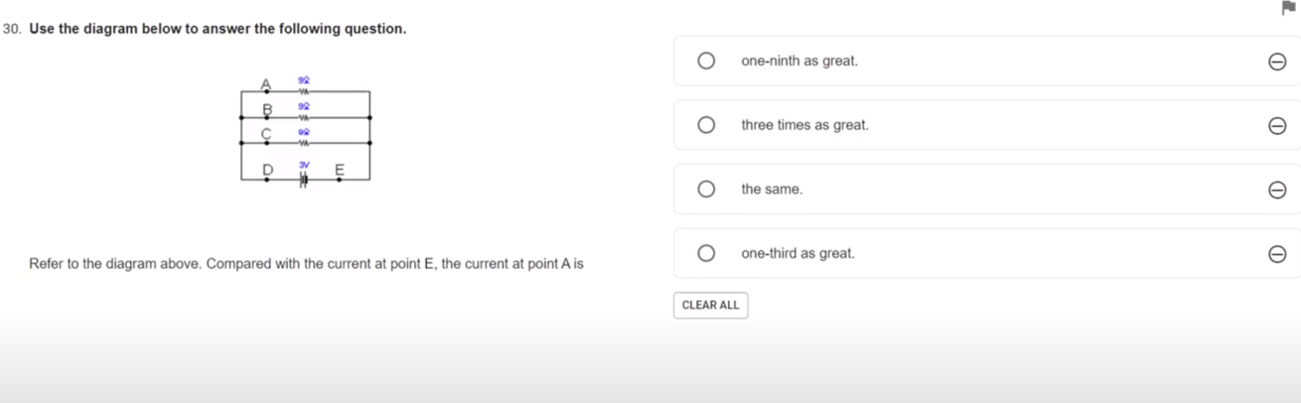 Solved 30. Use the diagram below to answer the following | Chegg.com
