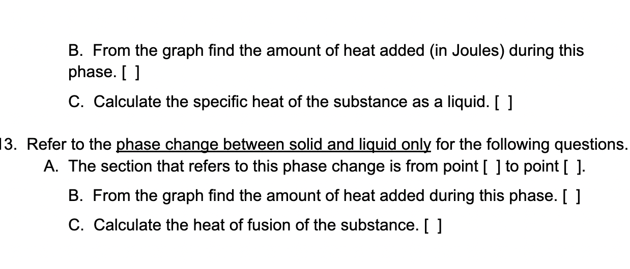 Solved Thermodynamics Self Study Part 2 - Phase Change | Chegg.com