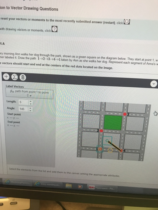 on to Vector Drawing Questions omit Complete previous | Chegg.com