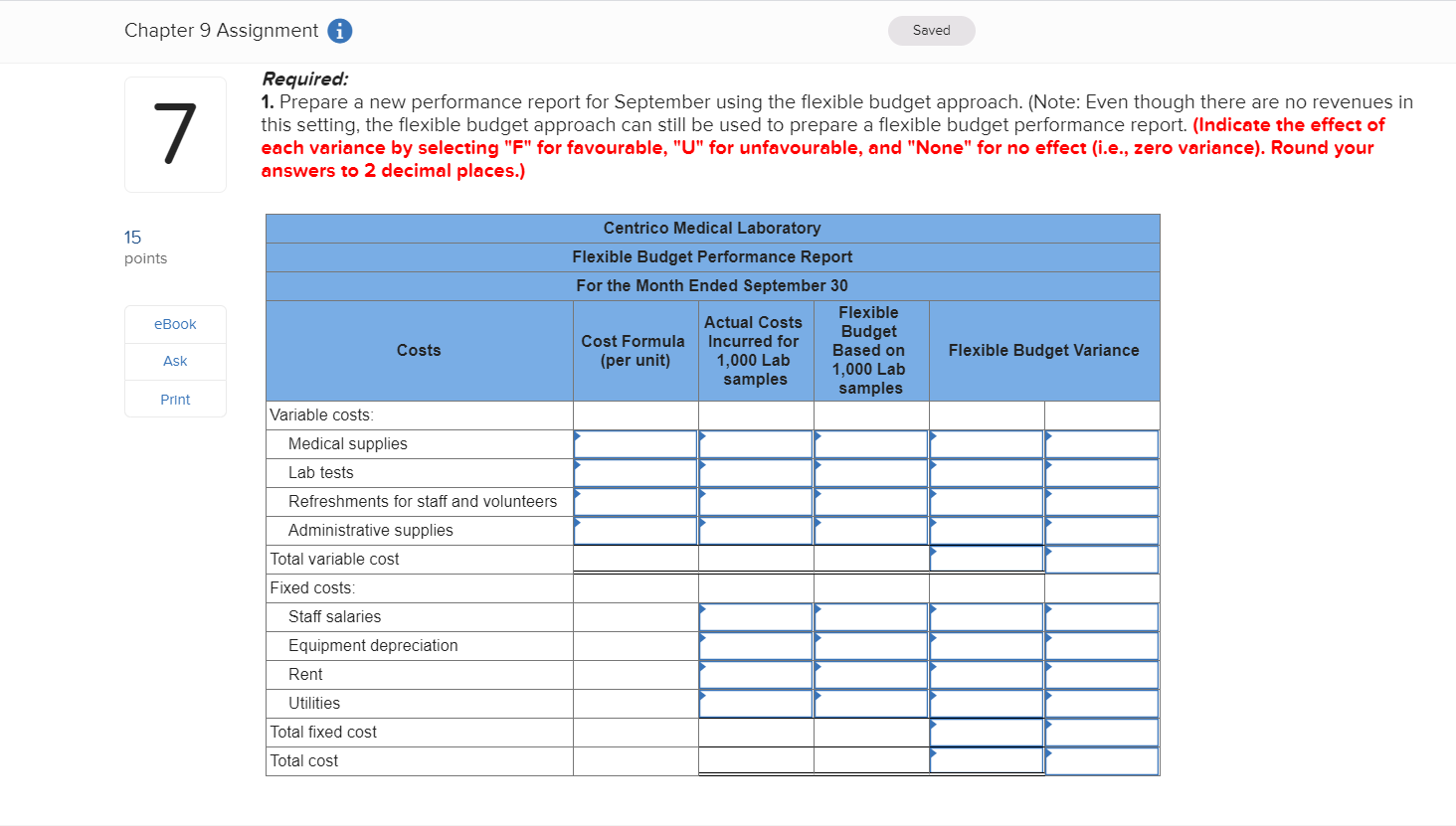 Solved Chapter 9 Assignment i Saved Problem 9-25 Applying | Chegg.com