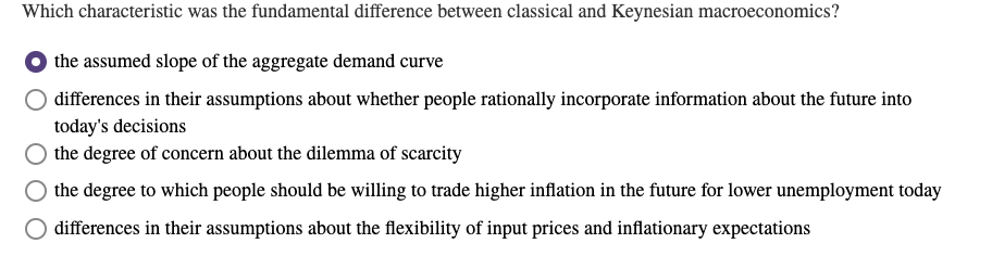 Solved Which characteristic was the fundamental difference | Chegg.com