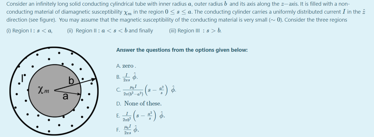 Solved Find H in all region , Magnetization M in region 1 , | Chegg.com