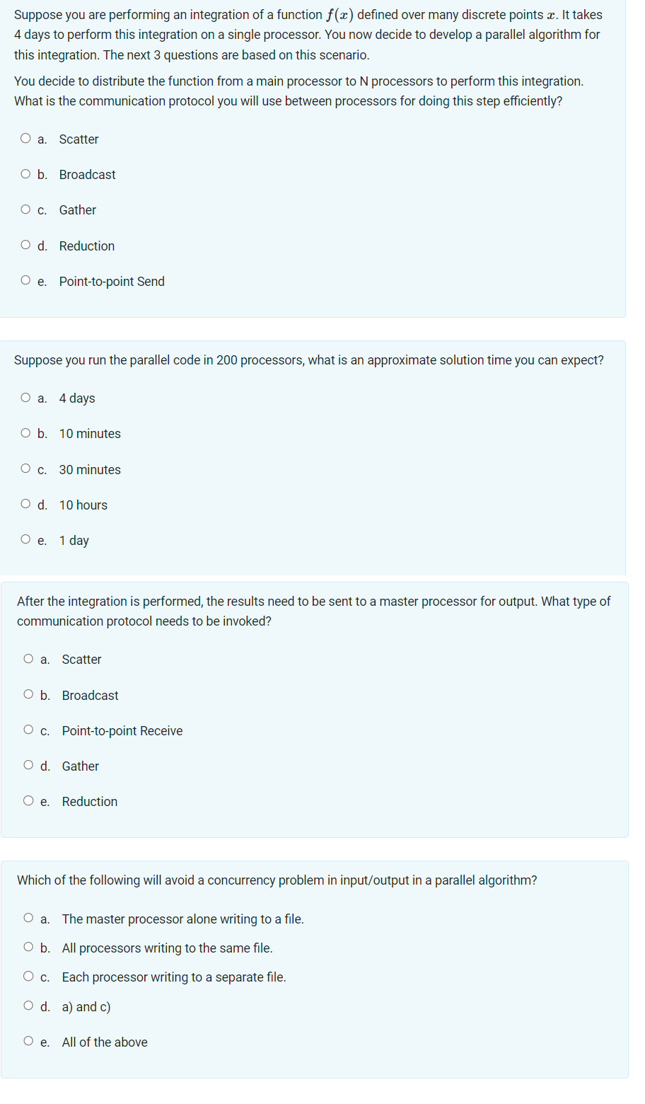 Solved Suppose you are performing an integration of a | Chegg.com