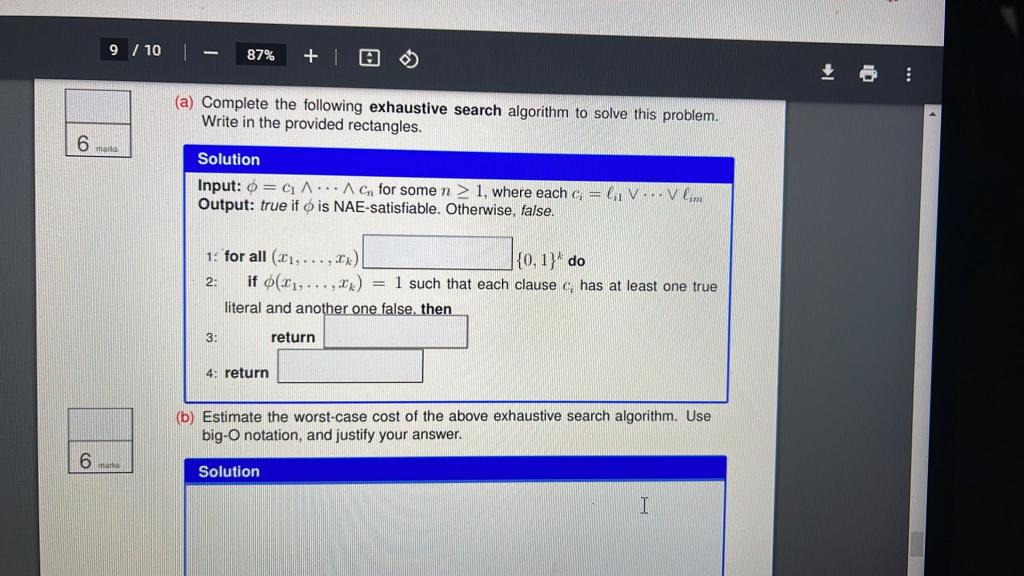 Solved Input: A Boolean expression ϕ=c1∧⋯∧cn for some n≥1, | Chegg.com