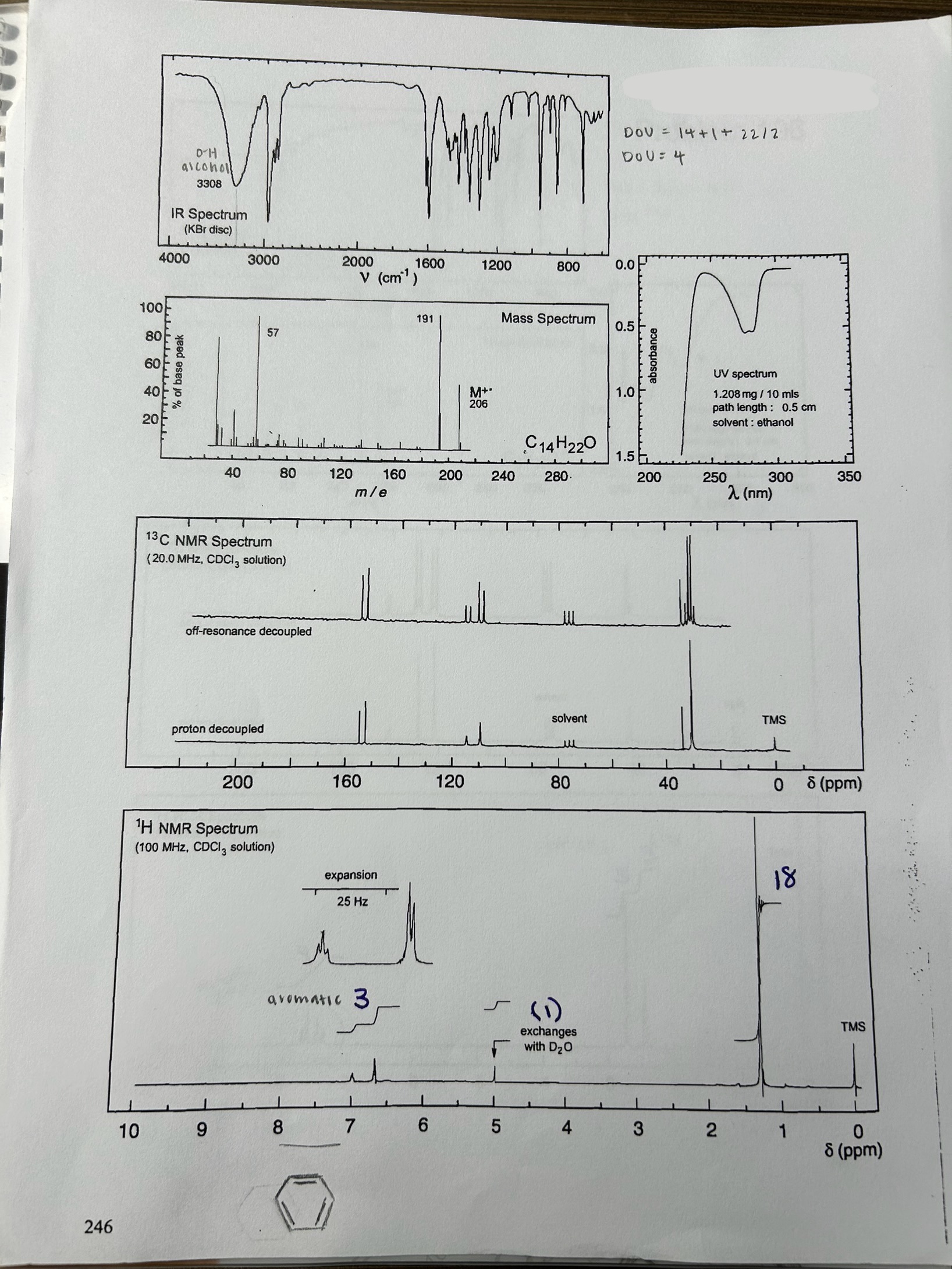 Solved by an EXPERT Steps in ﻿Spectral Identification* ( X ﻿points) | Chegg.com